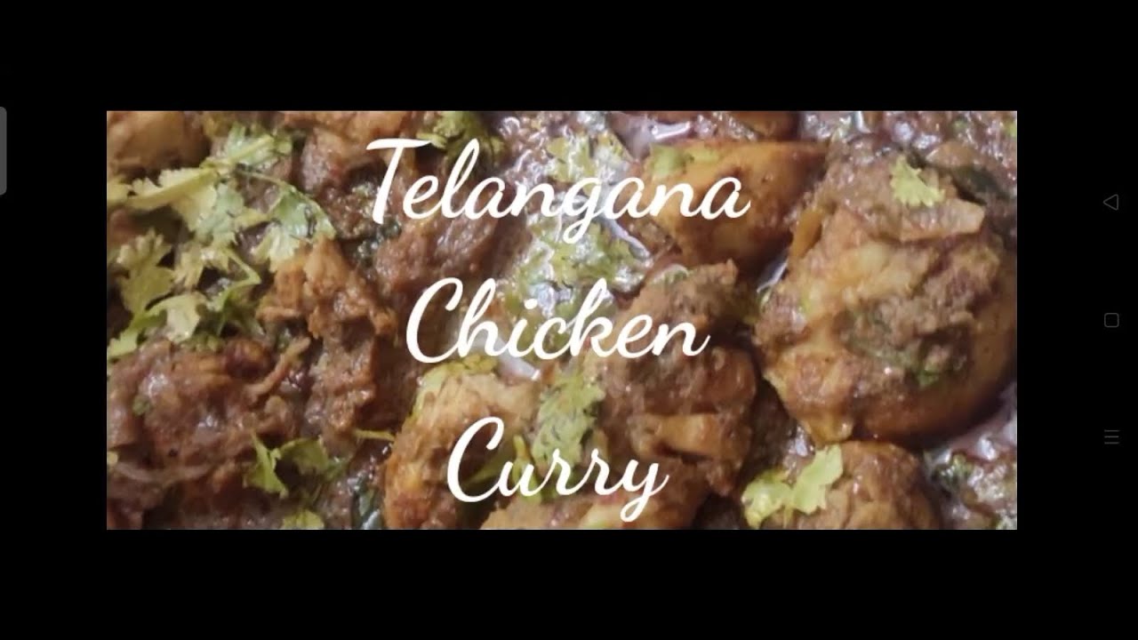 Telangana Chicken Curry| Chettinadu Chicken Gravy| Chicken Gravy|Masala ...