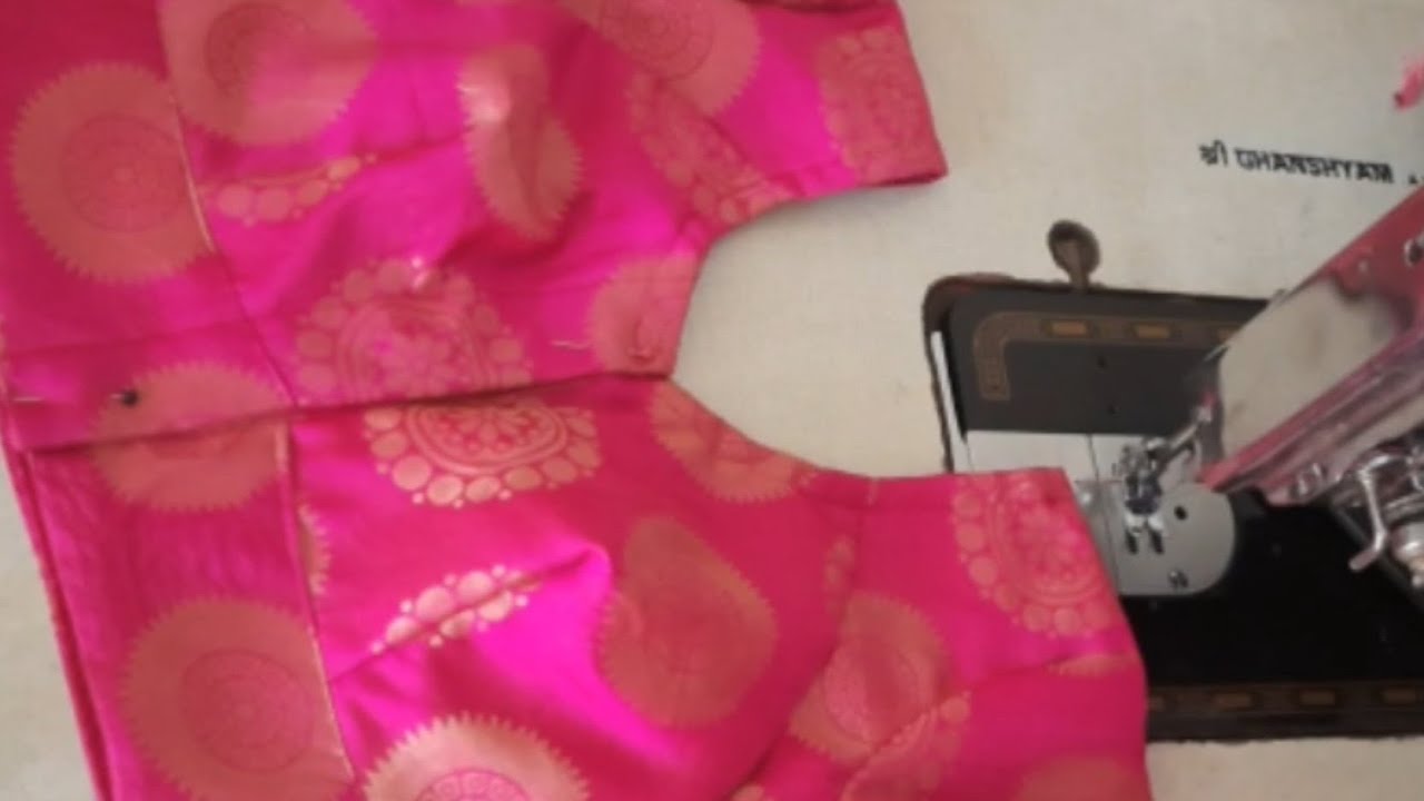 || 40 size katori blouse cutting and stitching || How to cut katori ...