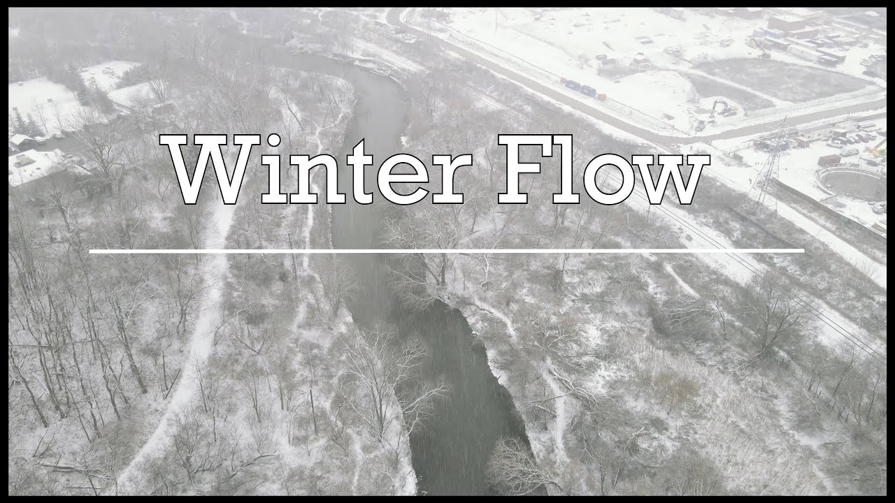 Don Valley Bike Trails - Winter Flow Trail Riding - YouTube