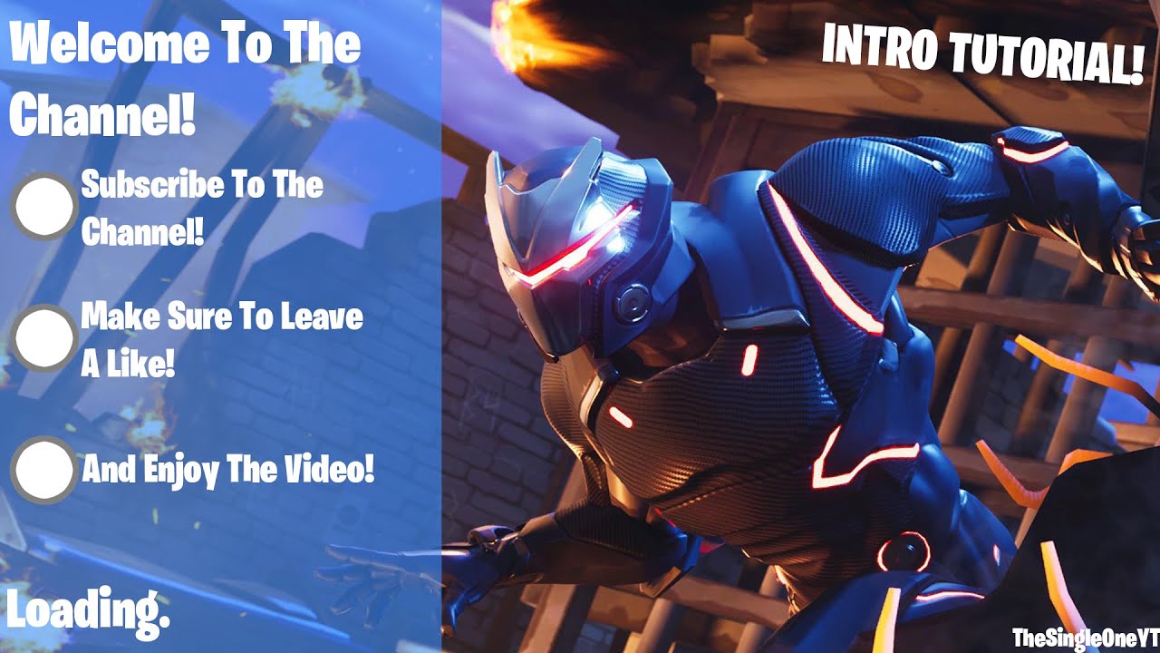 How To Make A *CUSTOM* Fortnite Loading Screen *INTRO* (EASY!) - YouTube