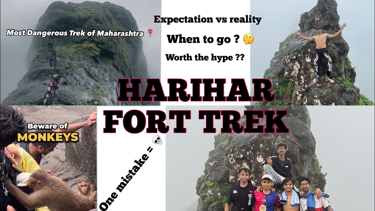 Why Harihar Fort Is Called a Dangerous Trek of Maharashtra | Honest ...