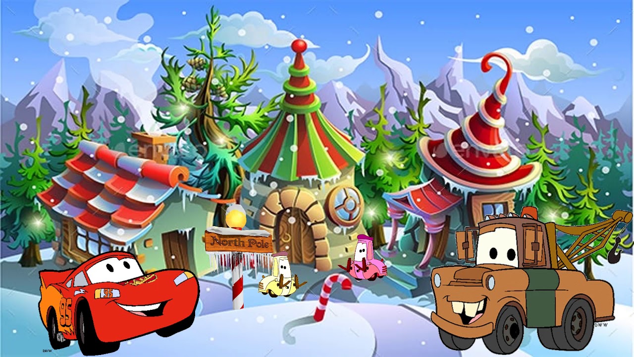 Vánoční animované pohádky: Auta - Burák zachraňuje Vánoce 2 - YouTube