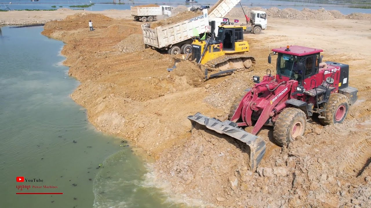 Great Power Heavy Dozer Dump Truck Wheel Loader Stronger Machines Jobs ...