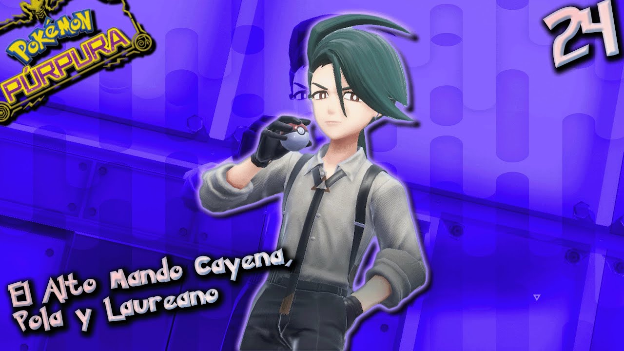 Guía Definitiva Pokémon Púrpura #24. Pelea contra el alto mando Cayena ...