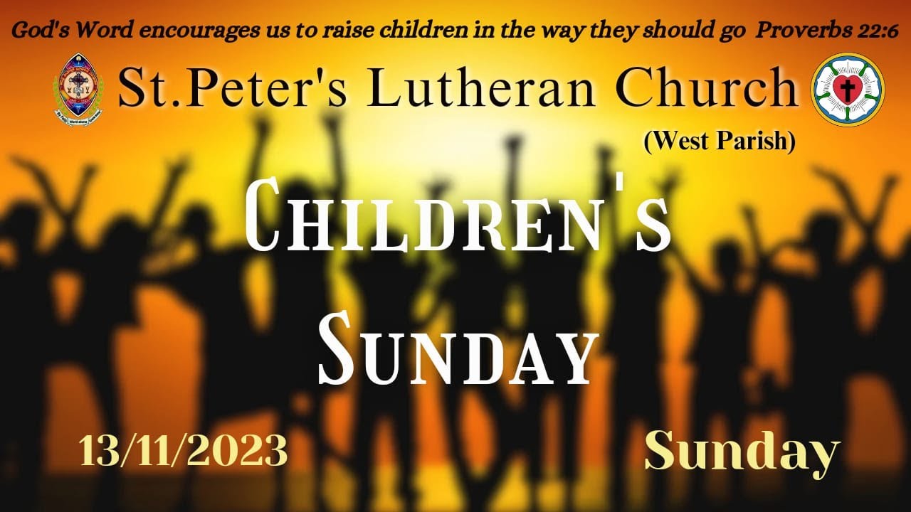 II Sunday School Sunday II (12-11-2023) - YouTube