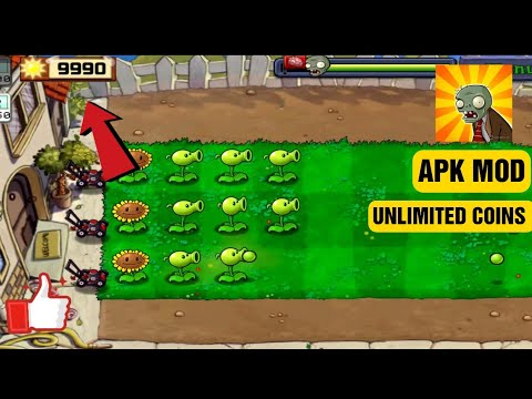 Plants VS Zombies APK MOD , UNLIMITED MONEY - YouTube