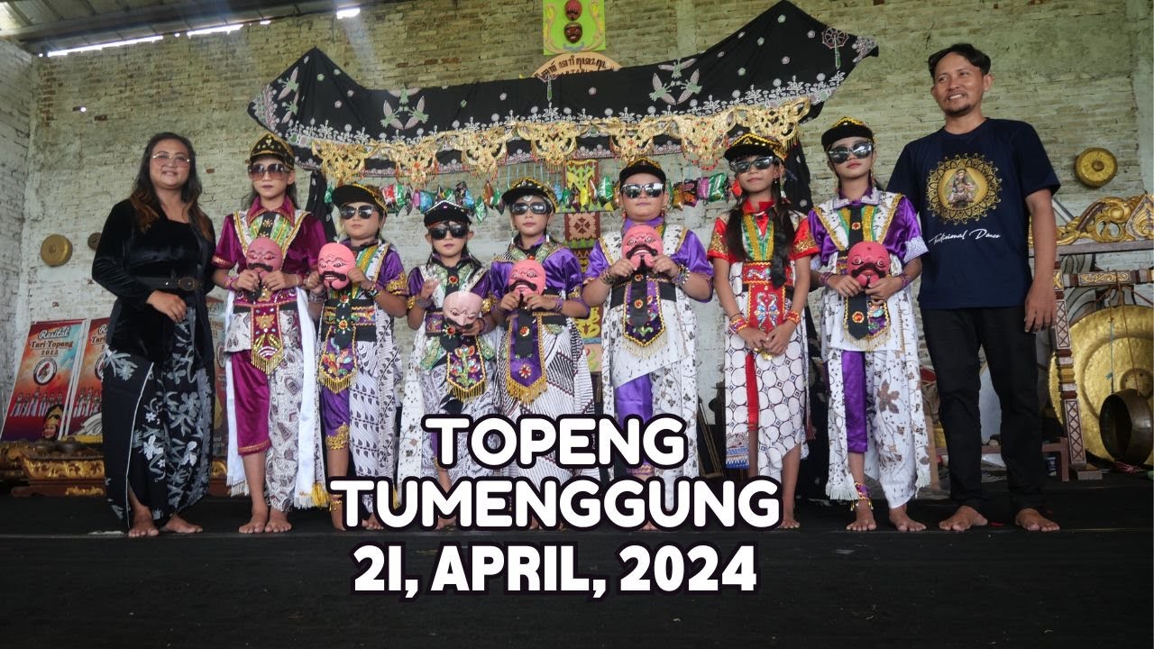 TARI TOPENG TUMENGGUNG KENAIKAN TINGKAK SANGGAR PANJI PIWULANG - YouTube