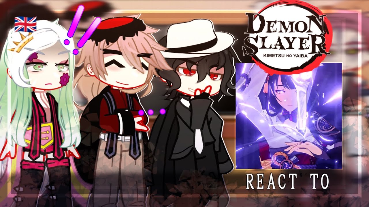 UPPERMOONS + Muzan react to RAIDEN EI as a New uppermoon! | Genshin ...