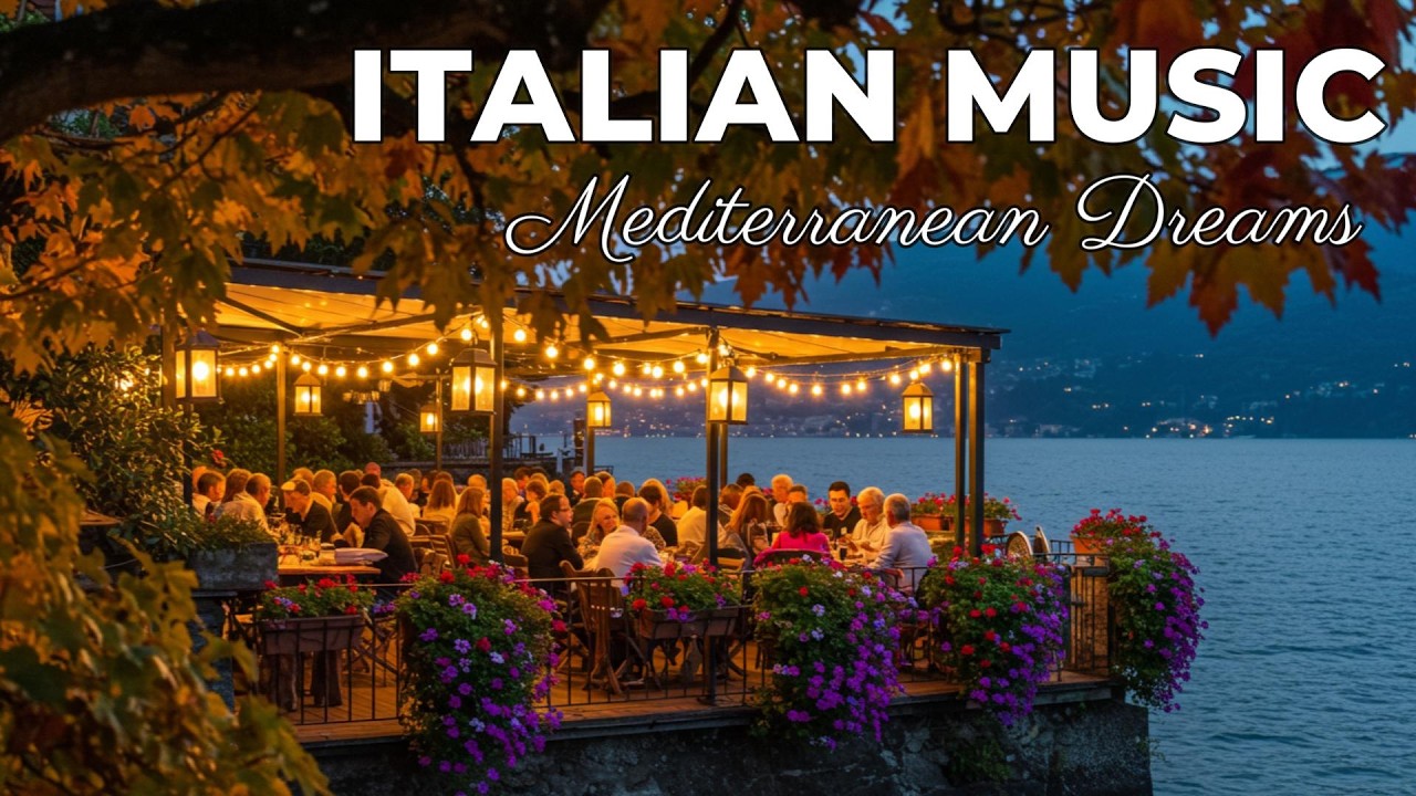 🎶 Italian Vibes & Mediterranean Music 🎶 2+ Hours Scenic Amalfi Coast ...