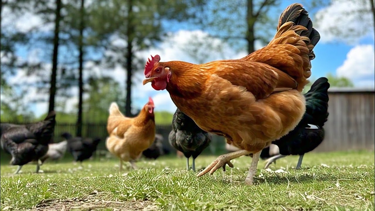 A Hen and a Chick | Put Eight Eggs Under The Hen | Global Wildlife ...