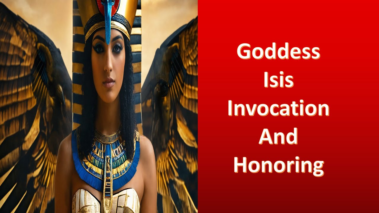 Honoring Goddess Isis watch till the end - YouTube