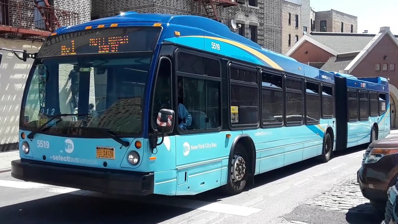 MTA: New Flyer XN60 [1016], XD60 [6214], NovaBus LFSA's [5519]/[5581 ...
