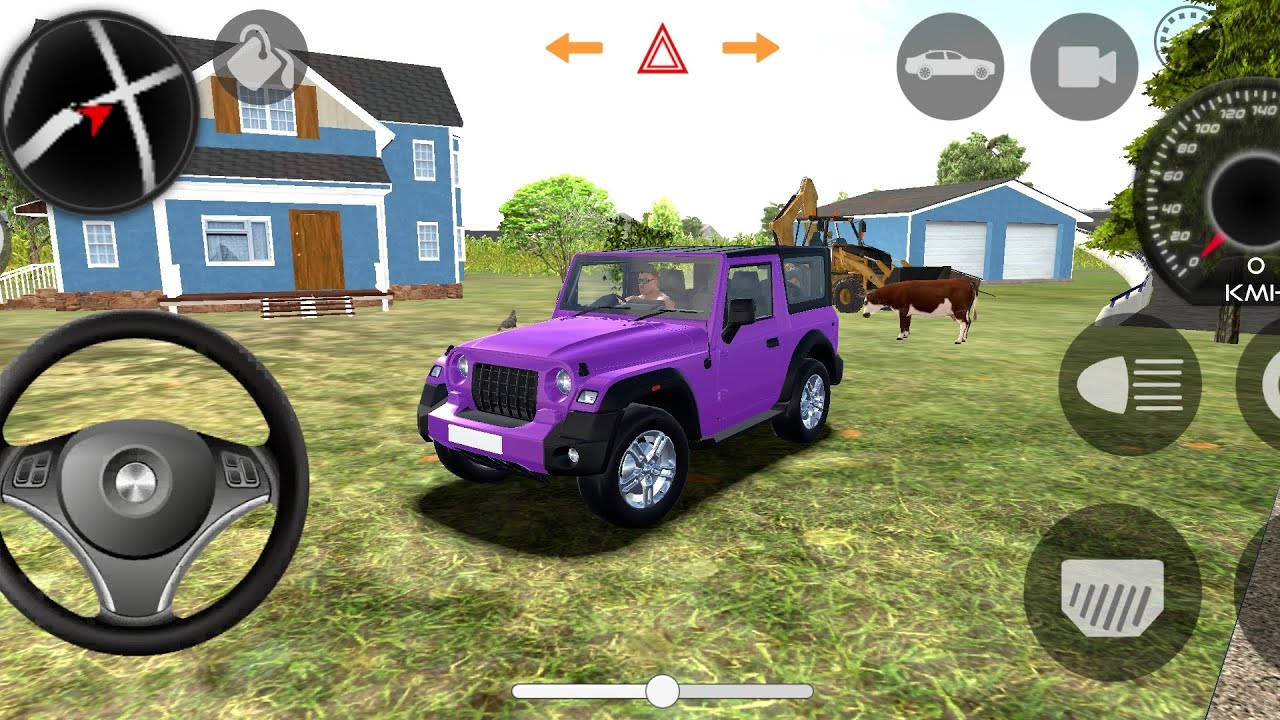 Driving Purple Thar In Indian Car Simulator 3 ️🔥😘 By Dynamite Gaming ...