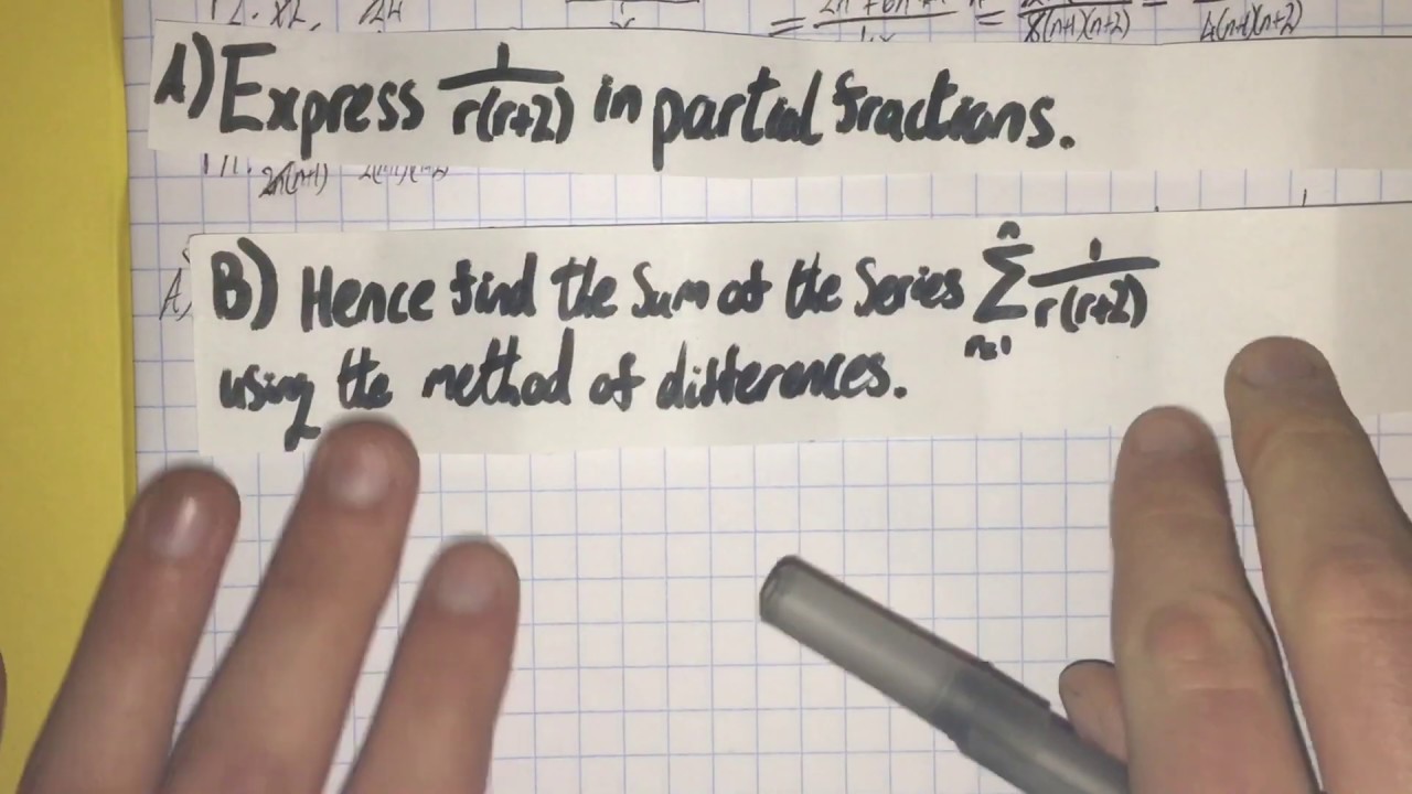 Method of Differences| A-Level Further Maths. - YouTube
