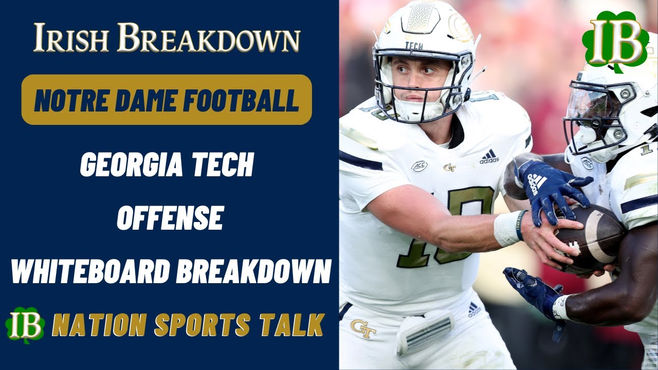 Georgia Tech Offense Whiteboard Breakdown - YouTube