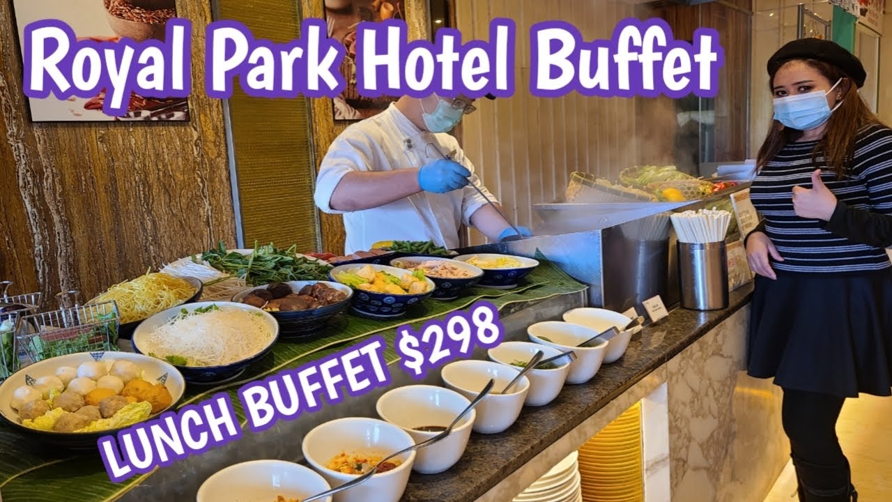 REVIEW ROYAL PARK HOTEL BUFFET/Lunch Buffet SHA TIN - YouTube