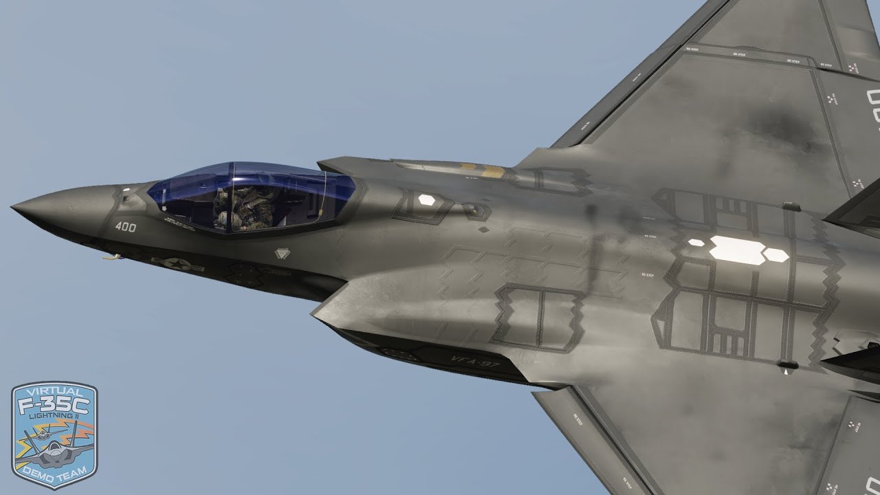Virtual F-35C Demo Team Practice 5.24.24 - YouTube
