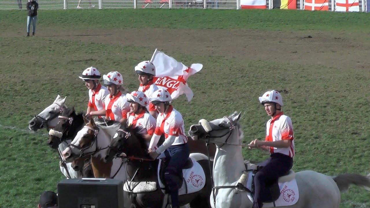 Mounted Games European Champs 2017 Open Teams - YouTube