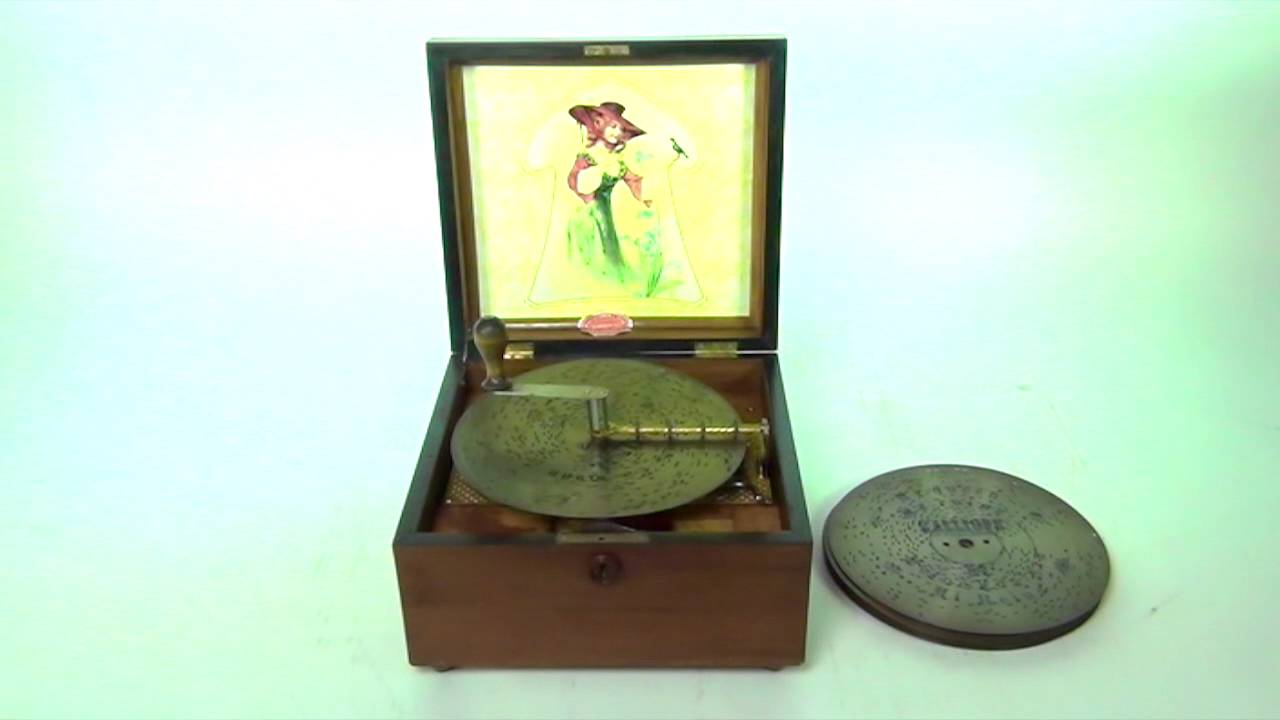 Kalliope music box with bells - YouTube