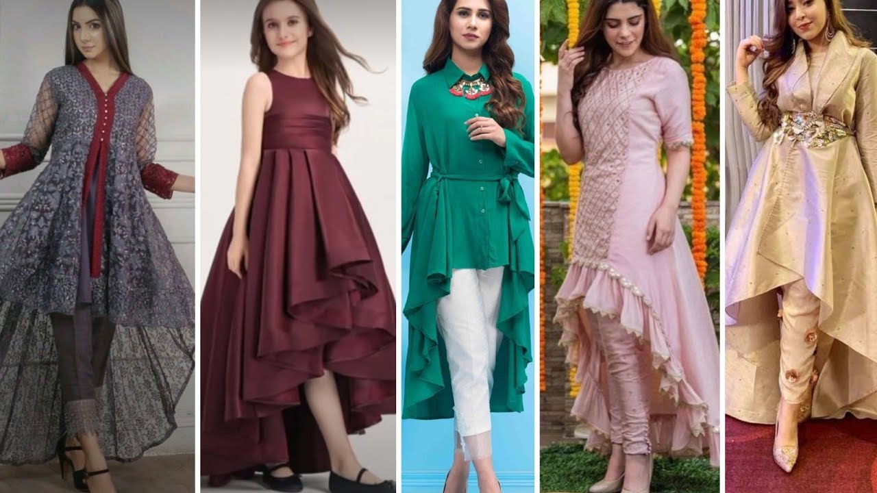 Latest and Stylish Tail Frock Design for Girl /Party Wear Tel Frock ...