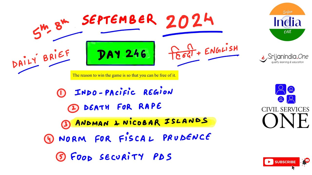 5th - 8th September 2024 - Daily Brief - YouTube