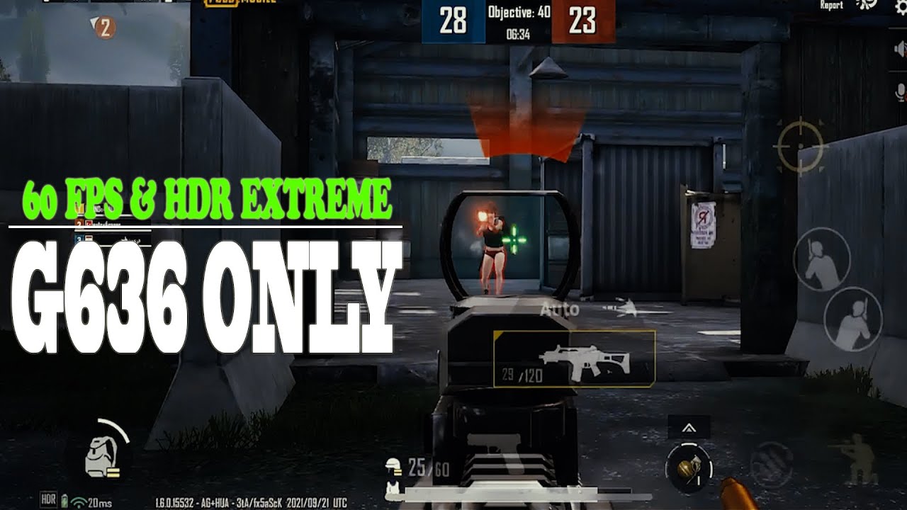 [FREE] PUBG/BGMI G636 GUN ONLY TDM 60 FPS HDR + EXTREME REALISTIC ...