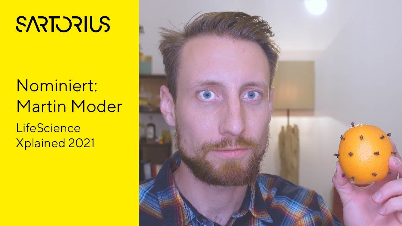 Sartorius LifeScienceXplained 2021 | Preisträger: Martin Moder - YouTube