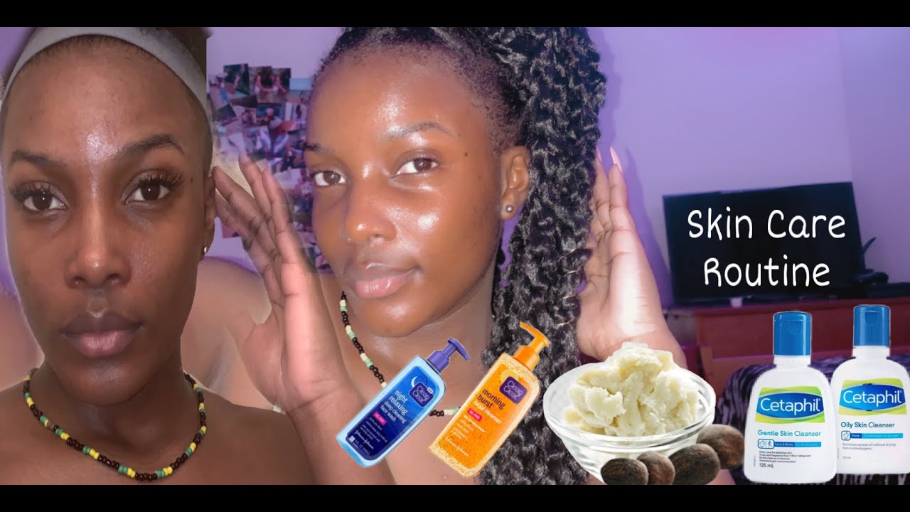 UPDATED SKIN CARE ROUTINE 2020 FT CLEAN AND CLEAR || CETAPHIL || SHEA ...