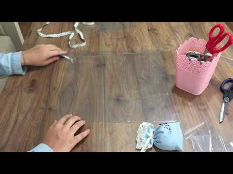 DIY  | ŞEFFAF PLAJ ÇANTASI NASIL YAPILIR