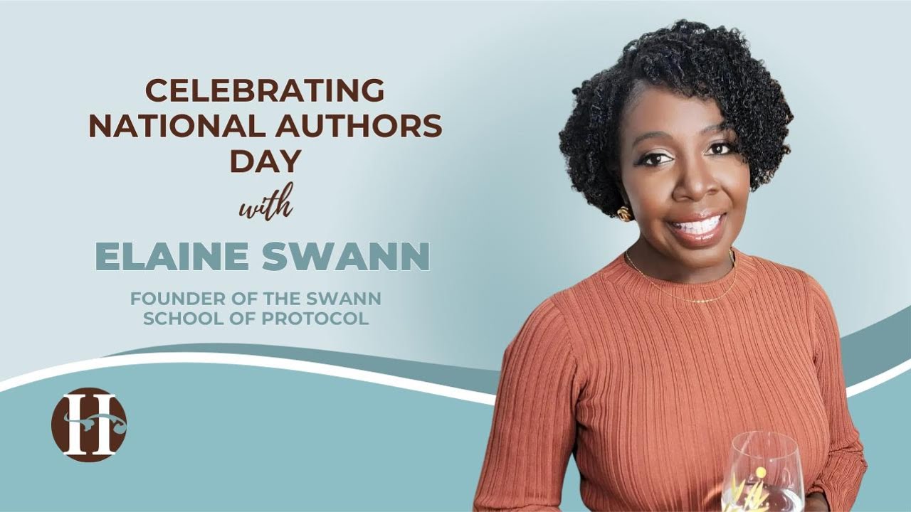 Celebrating National Authors Day with Elaine Swann - YouTube