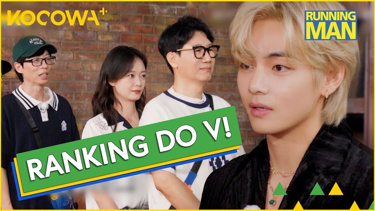 A escolha do V do BTS! Quem tem o melhor perfil? | Running Man Ep 671 ...