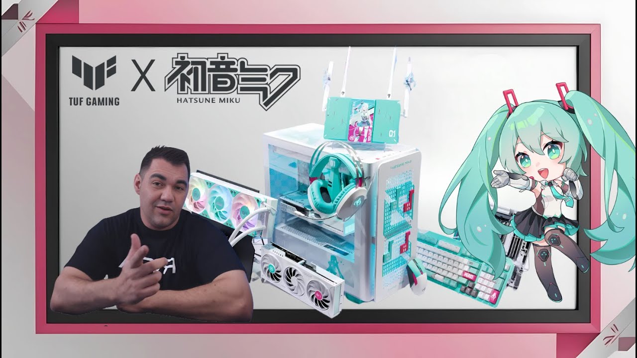 ASUS TUF X Hatsune Miku, Best Anime gaming pc build collab yet! - YouTube