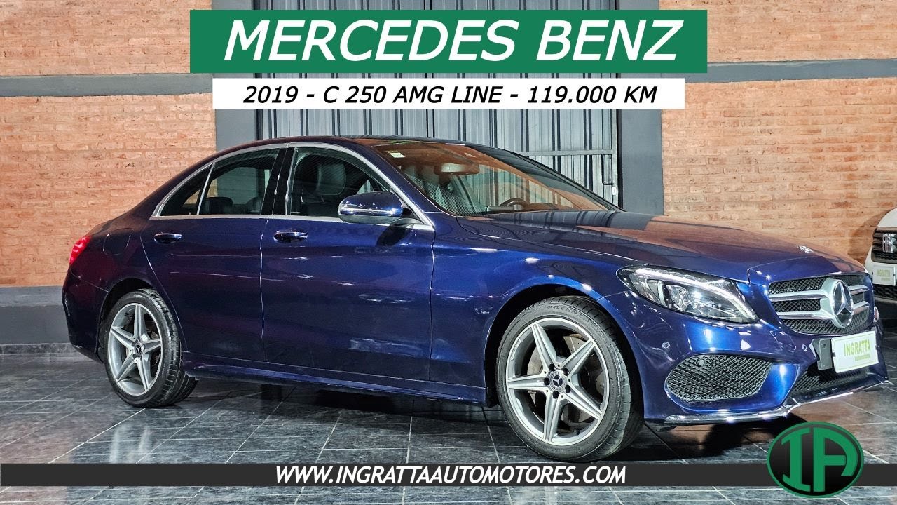 Mercedes Benz C 250 AMG LINE - 2019 - 119.000KM - - YouTube