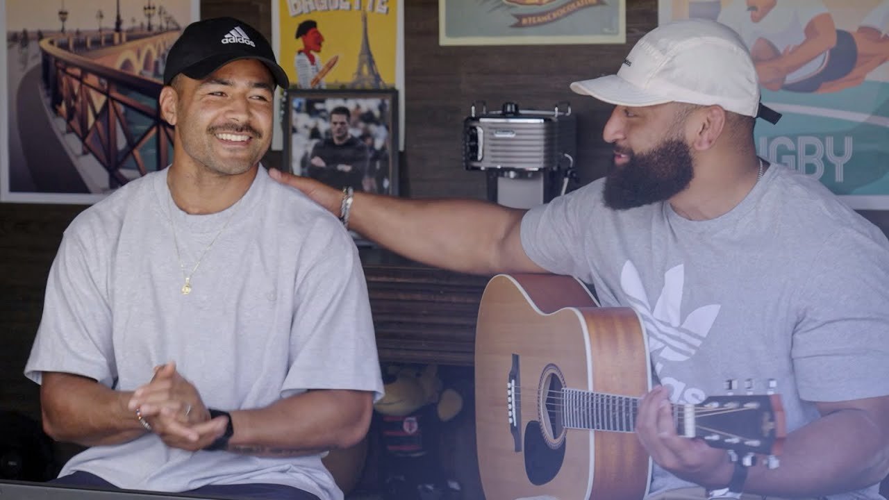 All Blacks Richie Mo'unga and George Bower JAM SESSION 🎶 Front Row ...