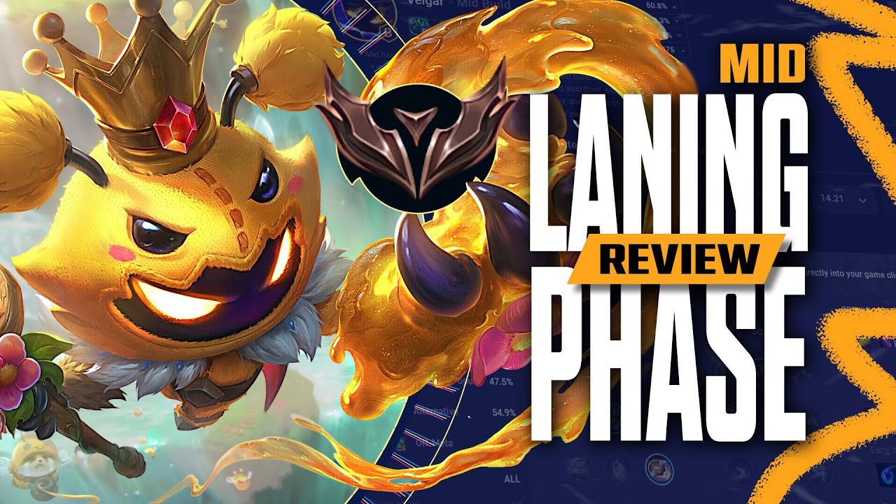 How To Climb Out Of Bronze - Mid Lane Laning Phase - Veigar - YouTube
