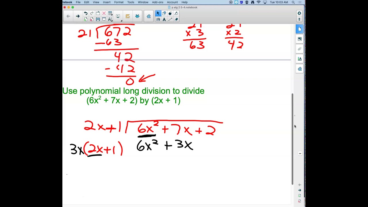 Algebra 2 Section 5-4 Day 1, Jan 19, 2021 - YouTube