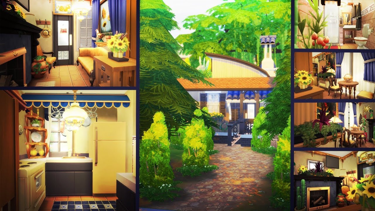 Gypsy-Style, Tiny House - housebuild #06 (The Sims 4) - YouTube