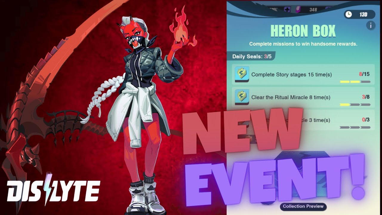 DISLYTE NEW EVENT - HERON BOX! - YouTube