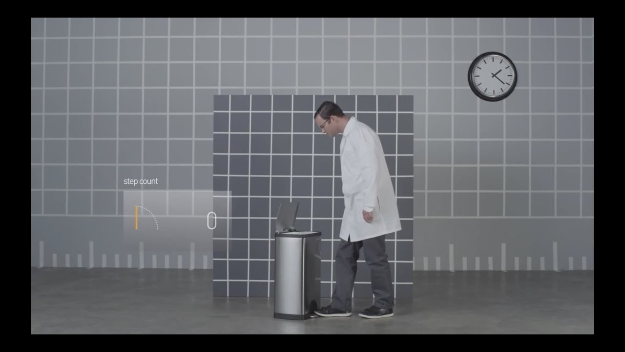 simple labs: testing the pedal on simplehuman step cans - YouTube