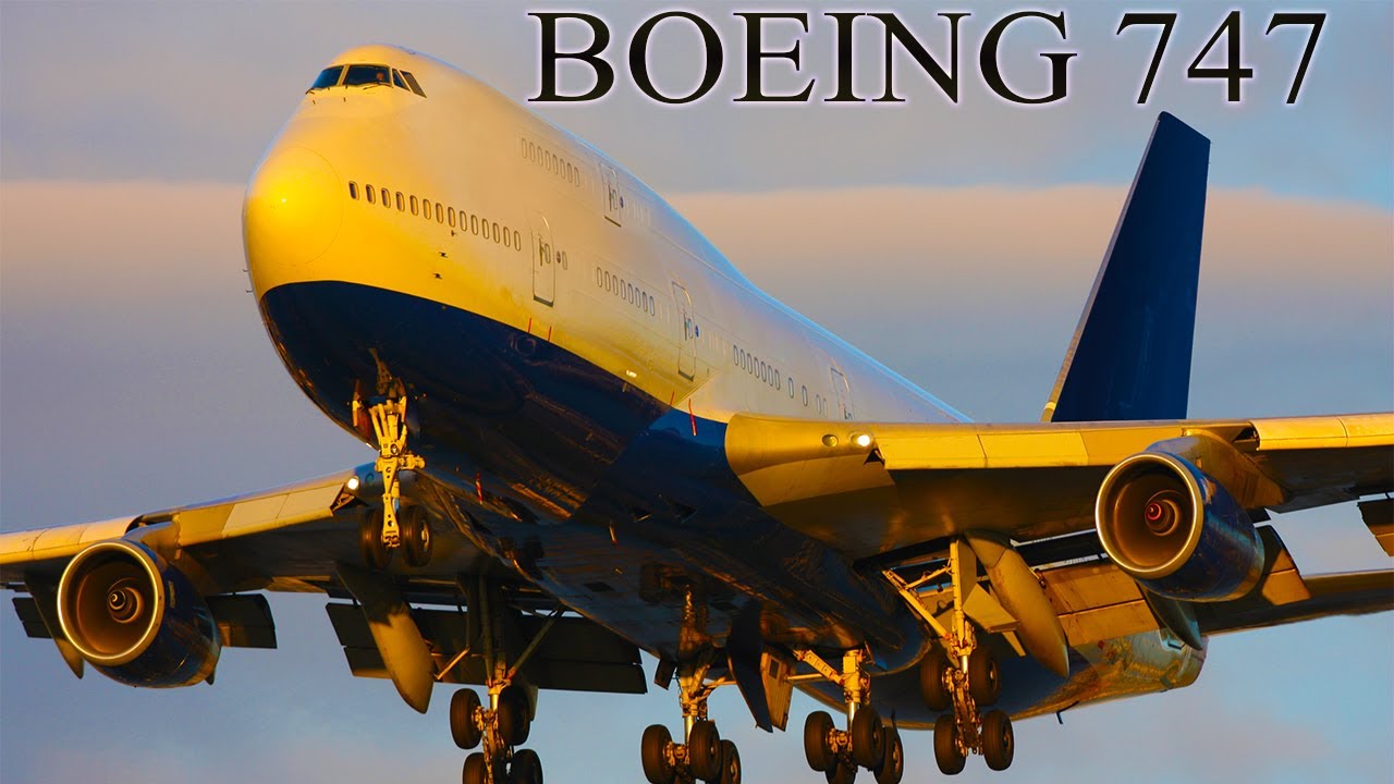 World Big Flight Boeing 747 Biggest Air Bus In The World - YouTube