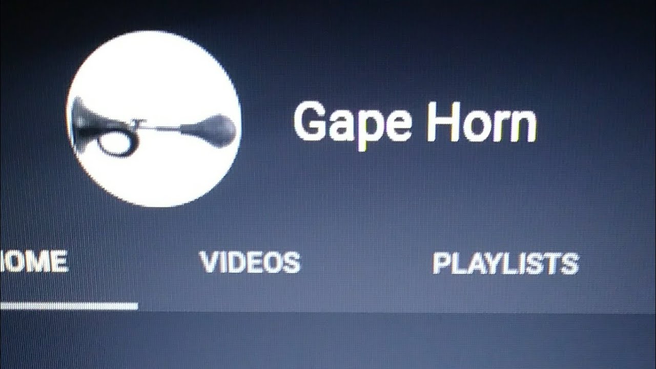 A Shout out to the Gape Horn - YouTube