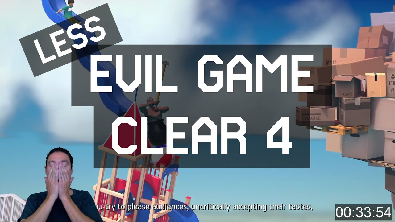 Getting Over It Clear 4 - Highlights and Extended Commentary - YouTube
