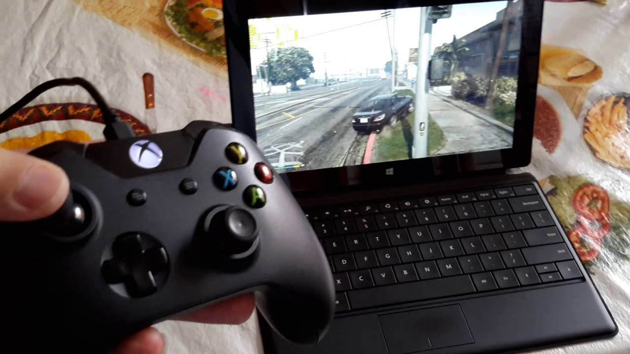eu jogando gta 5 no tablet surface pro da microsoft core i5 3 geracao ...