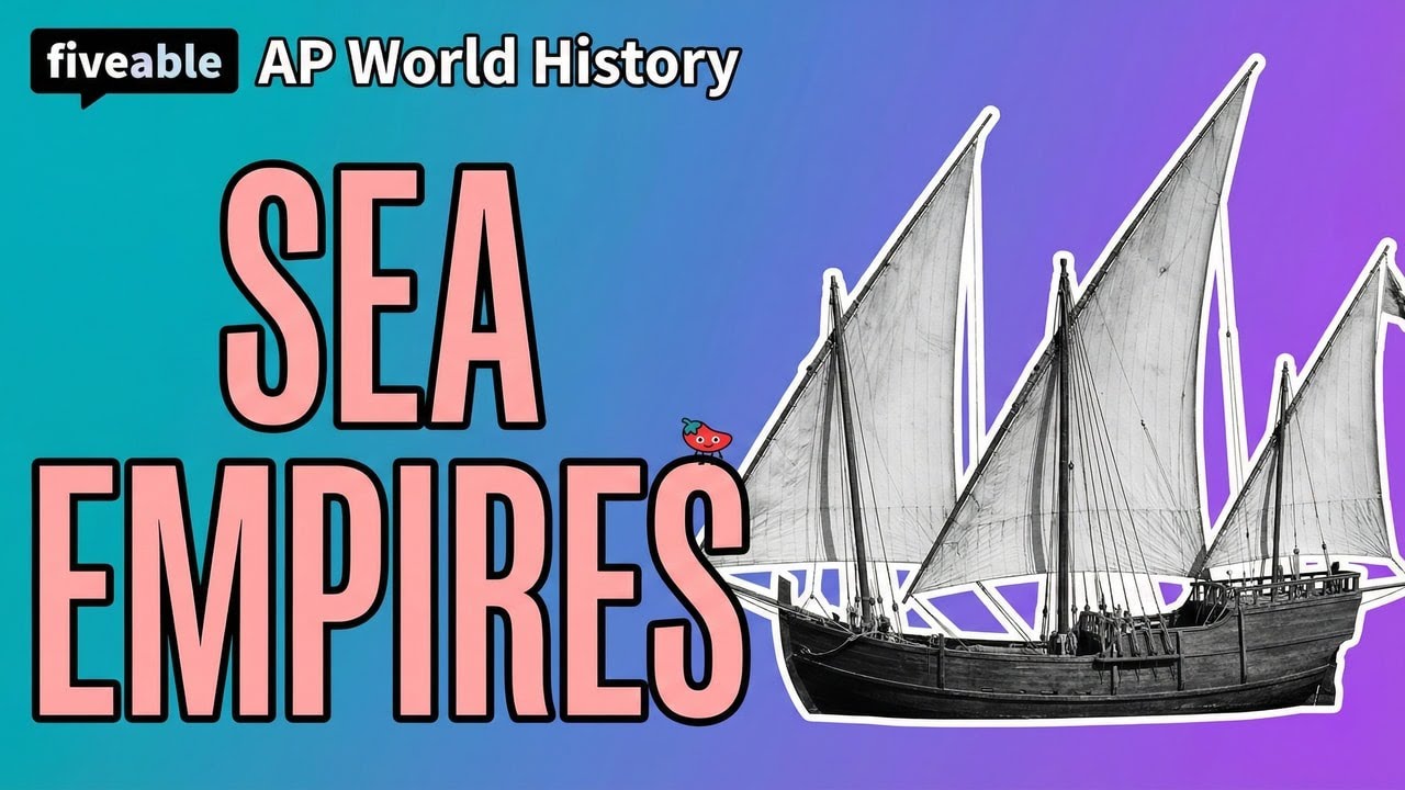 AP World History - Unit 3: Sea Empires & Trade Routes - YouTube