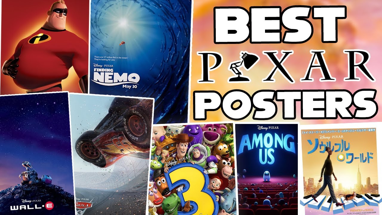 Disney Pixar's BEST Movie Posters! - YouTube