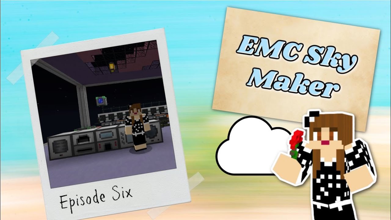 Getting Back to Skyblock Early Power on EMC Sky Maker - YouTube