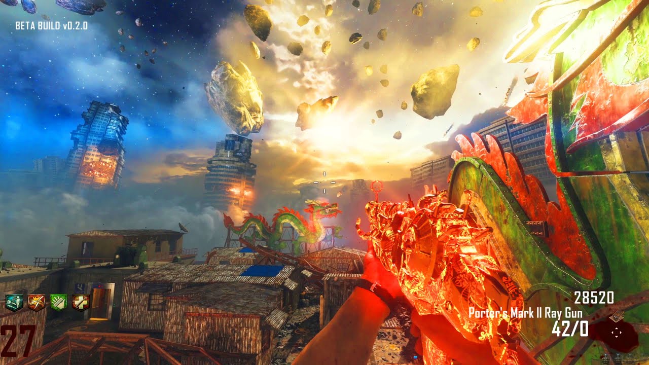 BLACK OPS 3 ZOMBIES: DIE RISE REMASTERED GAMEPLAY! (No Commentary ...