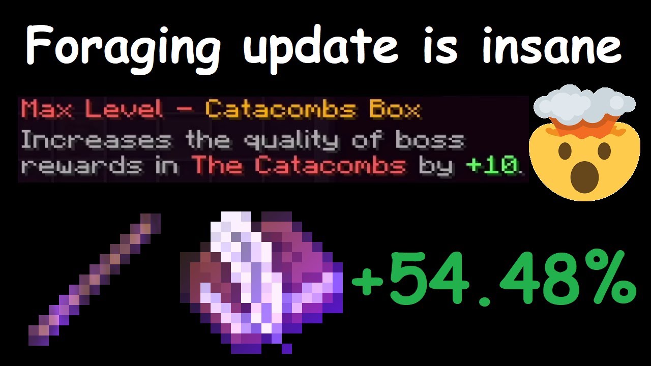 How the Foraging update can buff your Necron's Handle chance! - YouTube