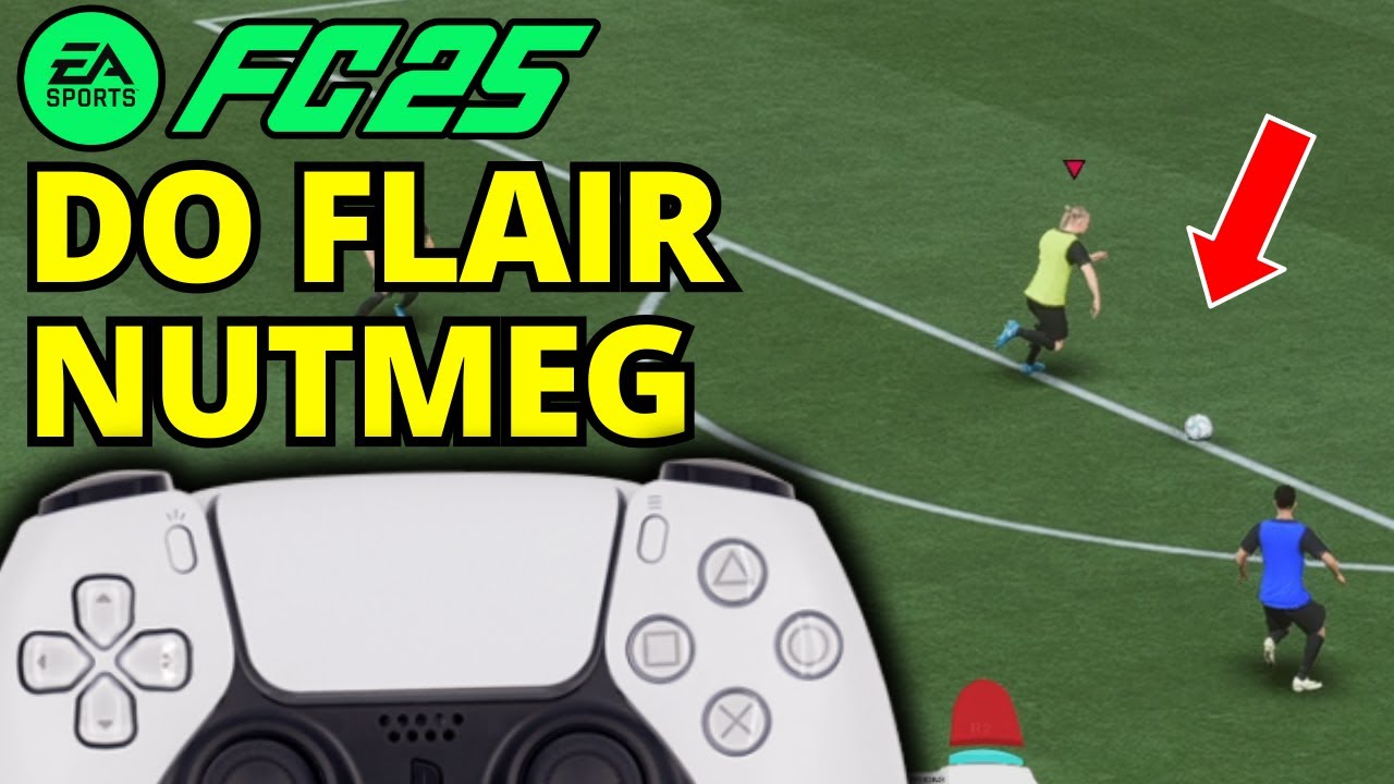 How To Do Flair Nutmeg in FC 25 - YouTube