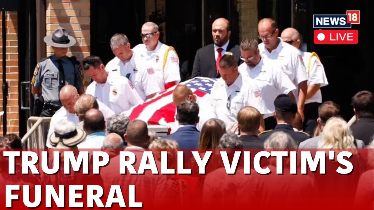 Corey Comperatore Funeral Live | Trump Rally Victim Corey Comperatore ...